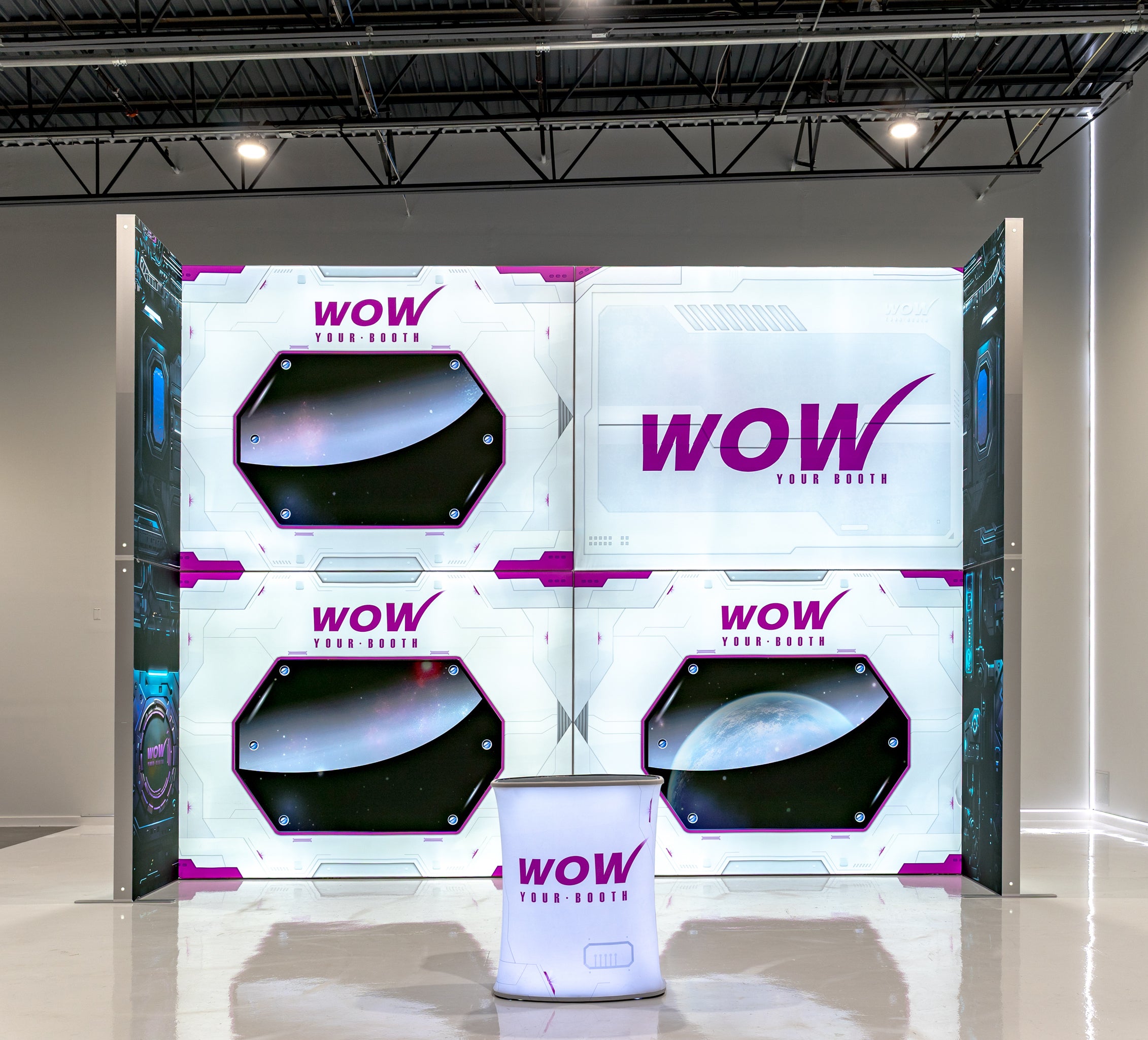 20ft Boom Customizable Exhibit - Configuration Flex-C – Wow Your Booth